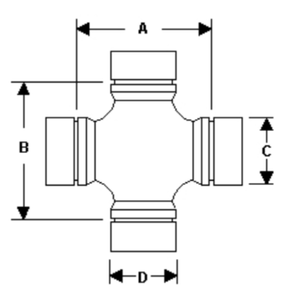 114-6128 UNI JOINT KIT 6C SERIES BB2x4 | The Boss Shop Queensland Australia