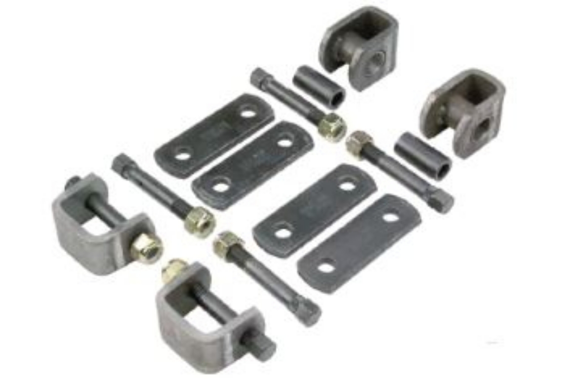 BT595050 SINGLE AXLE KIT FOR SPRINGS w/- 9/16" SHACKLE BOLTS | The Boss ...