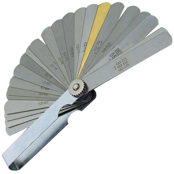 SP64031 GAUGE 26PCS DOUBLE ENDED OFFSET FEELER SET -4" | The Boss Shop ...