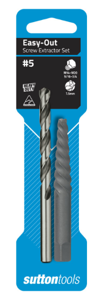 RI35585 RIDGID 10 PCE SCREW EXTRACTOR KIT 1/4"-1/2" (6-13mm) | The Boss ...