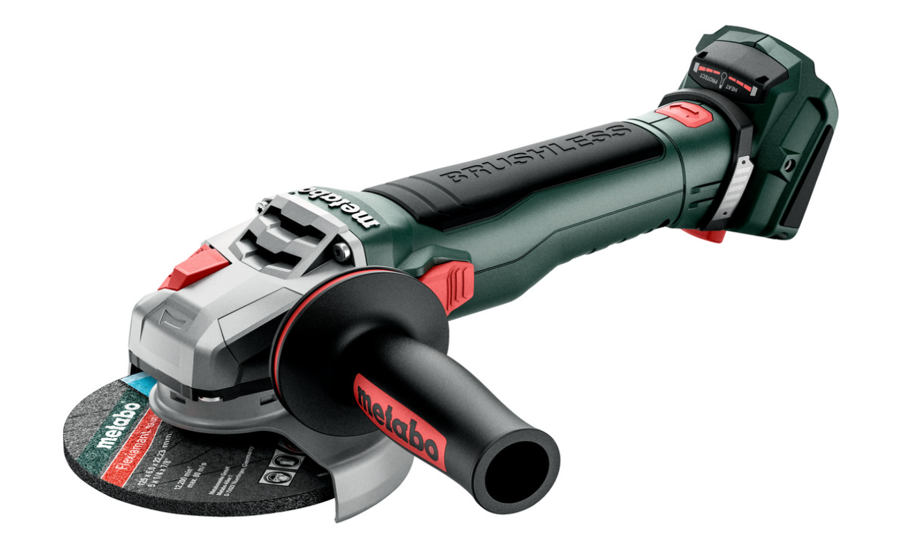 613054850 METABO 18V BRUSHLESS 125MM ANGLE GRINDER WB 18 LT BL 11-125 QUICK - SKIN ONLY | The ...