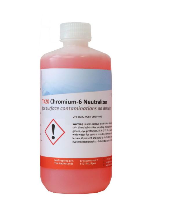 TK20-EA TK20 MATinspired Chromium-6 Neutralizer - 500 ml (EA) | The Boss Shop Queensland Australia