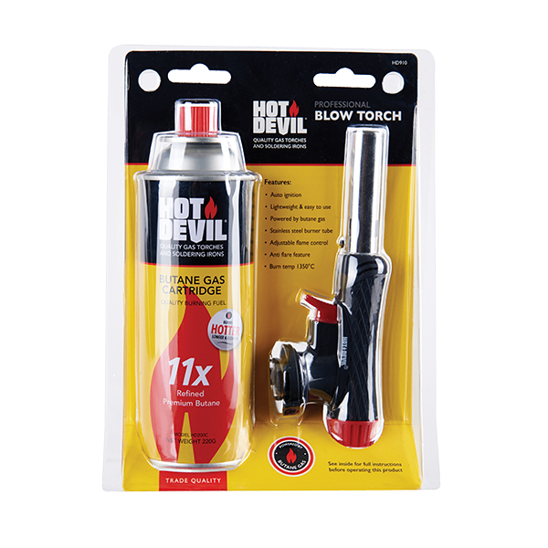 HD910 PROFESSIONAL BLOW TORCH | The Boss Shop Queensland Australia