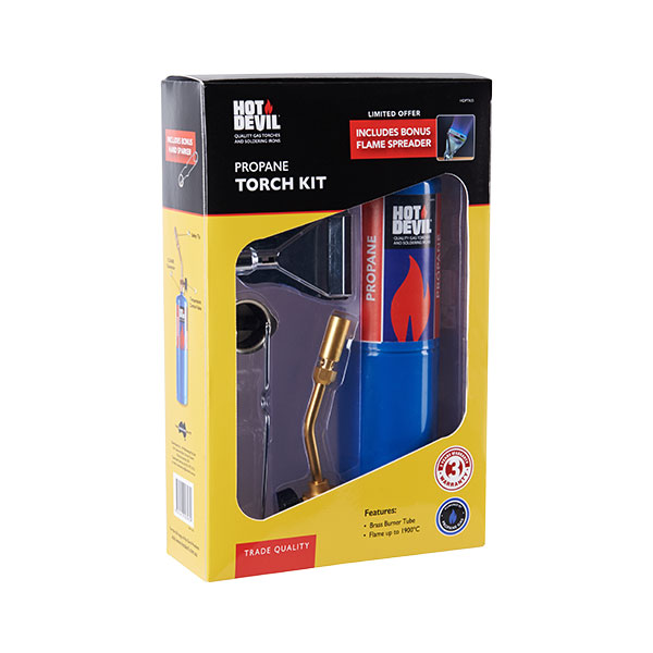 HDPTK PROPANE TORCH KIT WITH HAND SPARKER | The Boss Shop Queensland ...