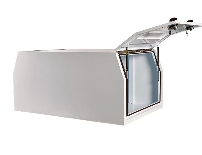 TBC0015 PARAMOUNT UTE CANOPY - WHITE - STEEL (1770W X 1200L X 850H ...