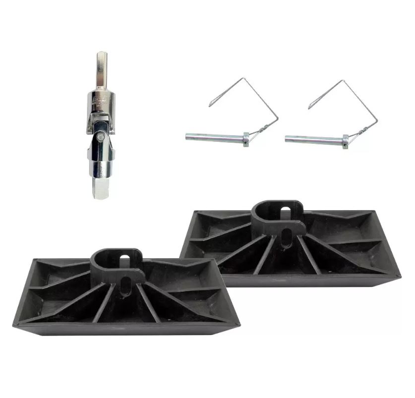 440-071 BOS 700mm LEVELLING LEGS (240mm TRAVEL) - Pair of 2 | The Boss ...