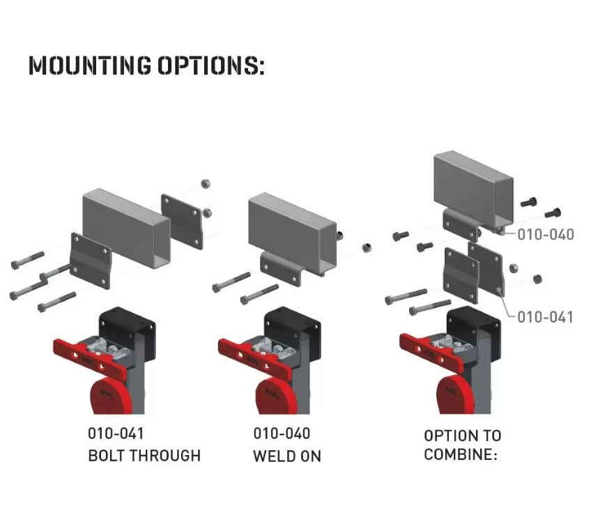 440-071 BOS 700mm LEVELLING LEGS (240mm TRAVEL) - Pair of 2 | The Boss ...