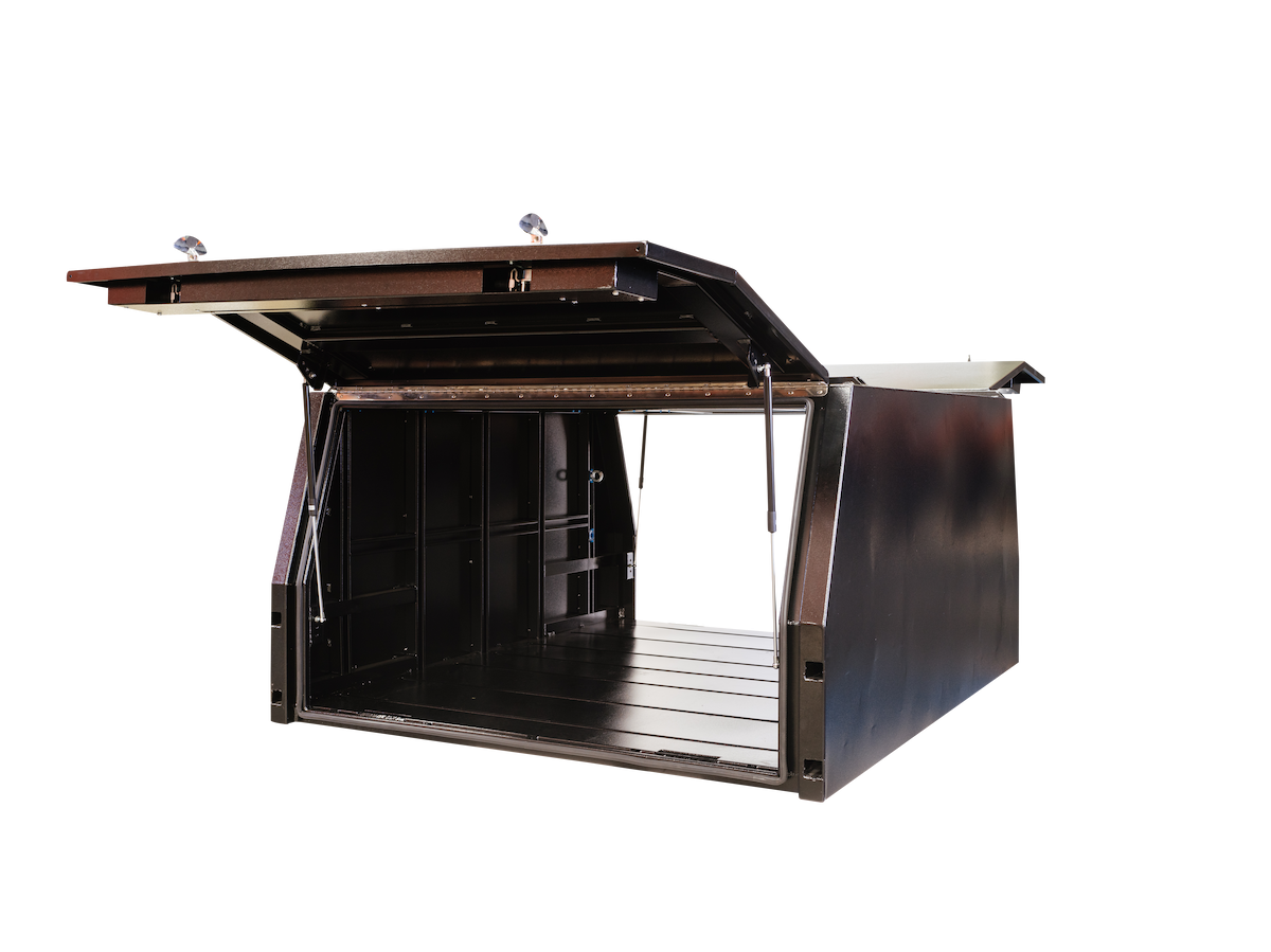 TBACS0010 PARAMOUNT ALUMINIUM UTE CANOPY - RIPPLE BLACK - 1200L x 1800W ...