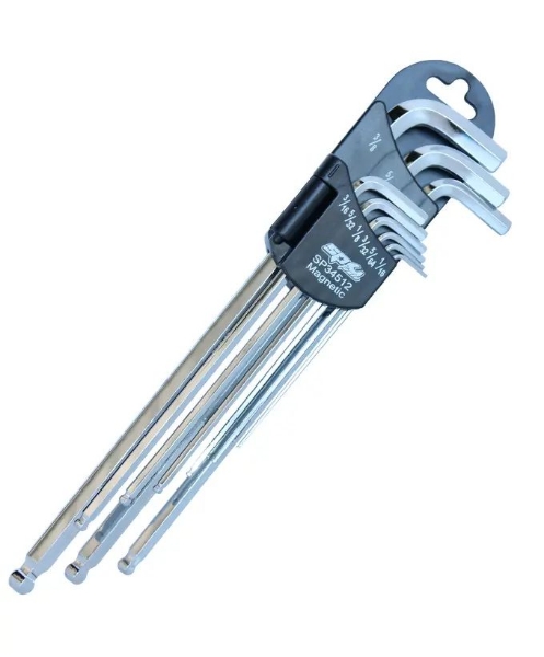 SP34522 KEY SET MAGNETIC BALL DRIVE HEX - SAE - CHROME - 13PC | The ...